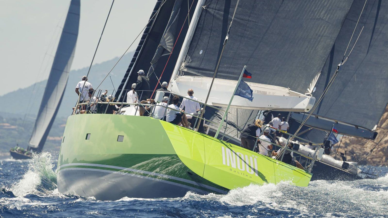 Inoui wins the Giorgio Armani Superyacht Regatta